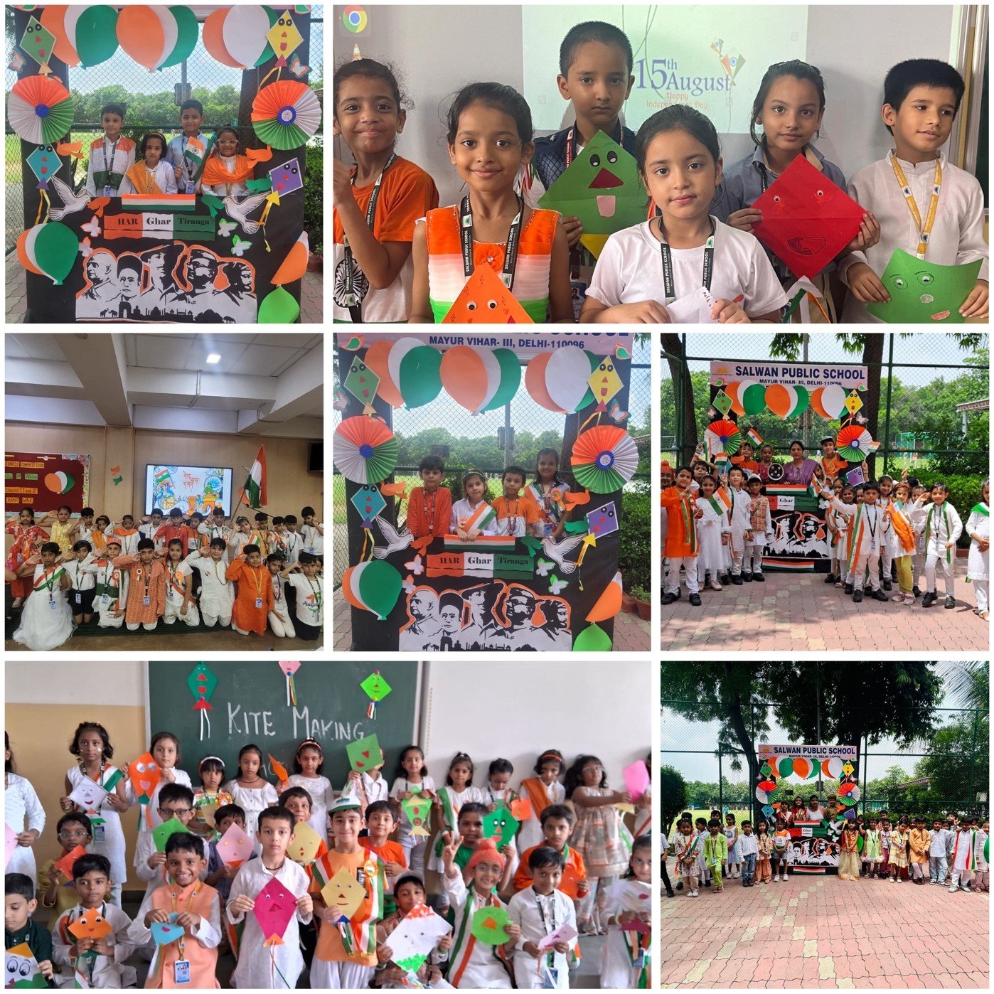 Bagless Day – Celebrating Independence Day – Salwan Public School ...
